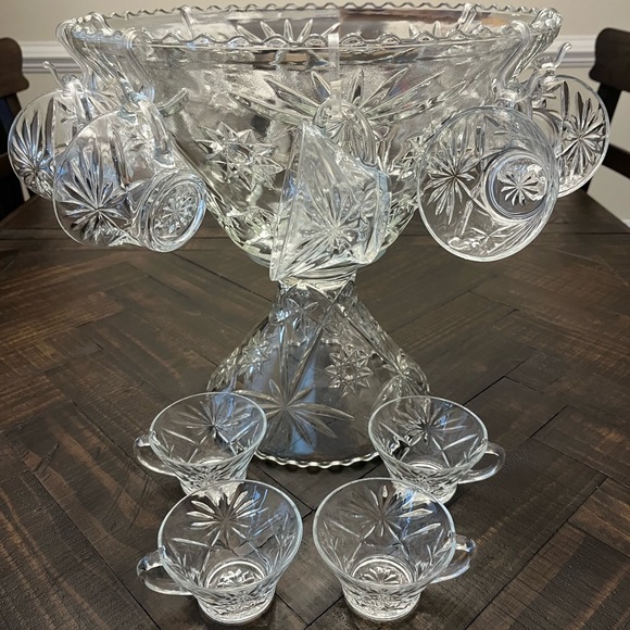 Dining | Vintage Punch Bowl Set | Poshmark